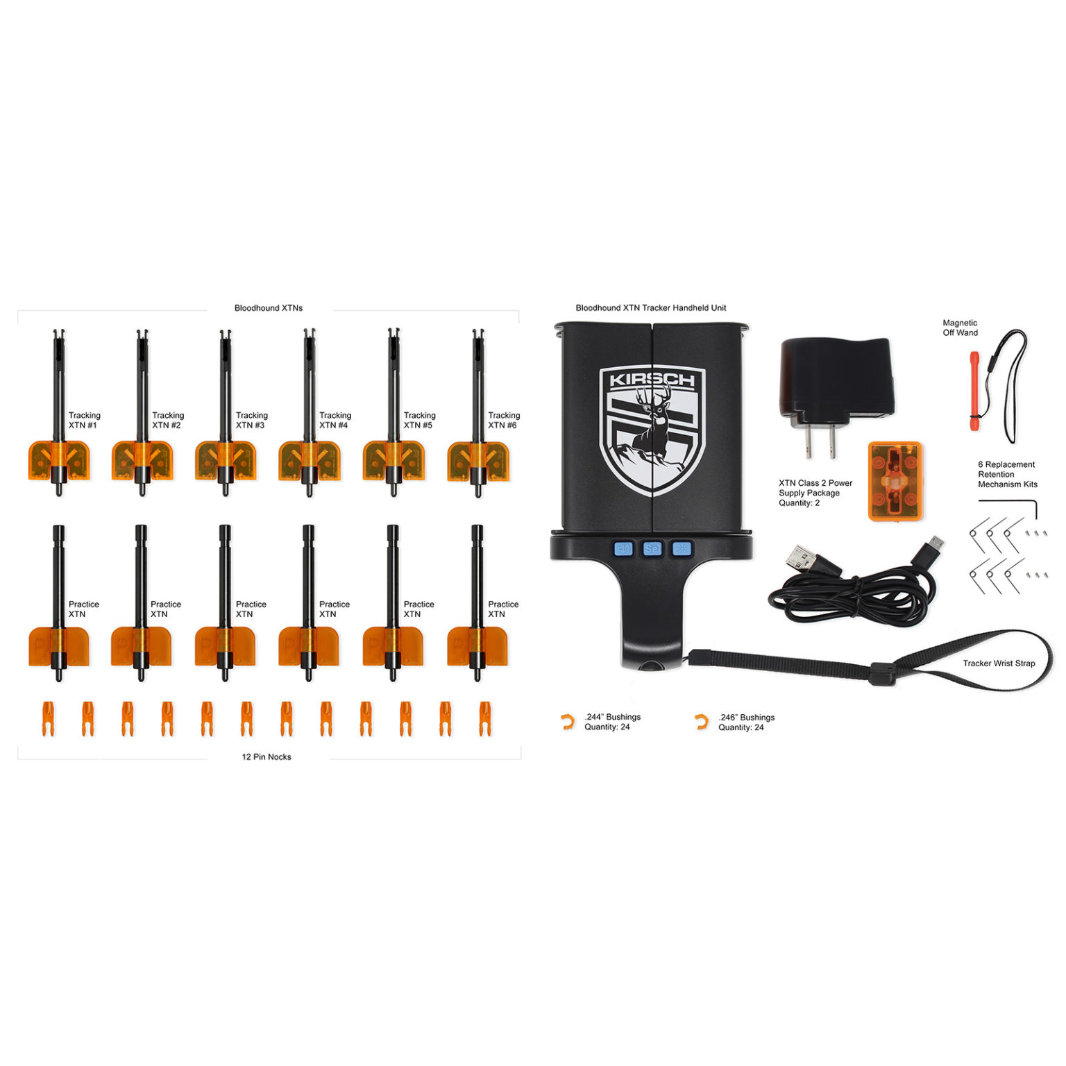 XTN Professional Hunter Kit for Compound Bows - KIRSCH, LLC